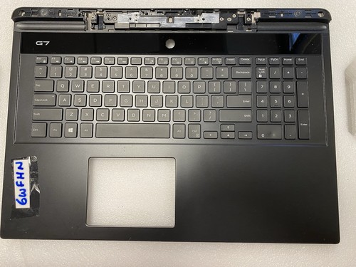 Genuine Dell G7 17 7790 Palmrest Touchpad French Backlit Keyboard 6WFHN ...