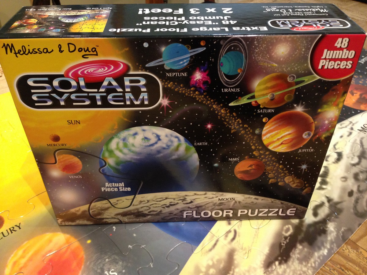 Giant Floor Puzzle Solar System