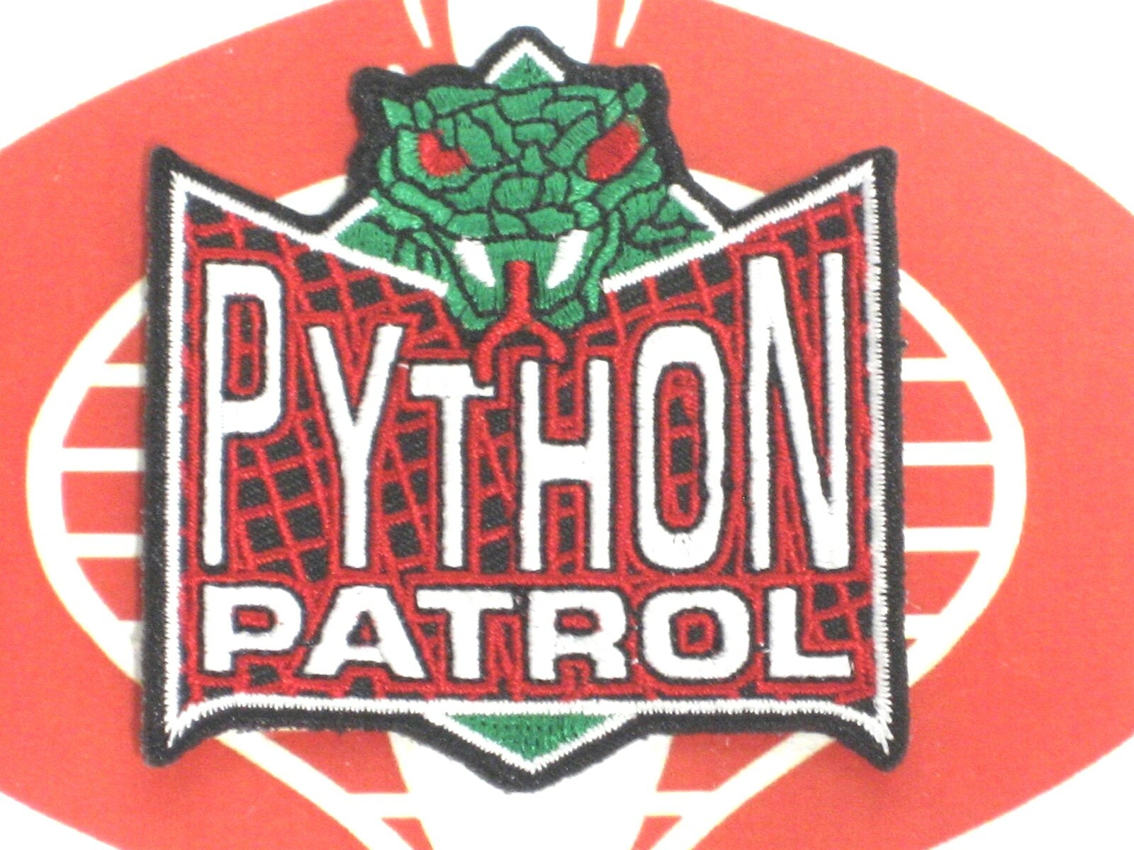 GI Joe COBRA PYTHON PATROL Logo Embroidered PATCH 2.4" x 2.6" | eBay