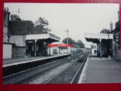 PHOTO THURSTON RAILWAY STATION 1953 BURY ST. EDMUNDS - ELMSWELL ...