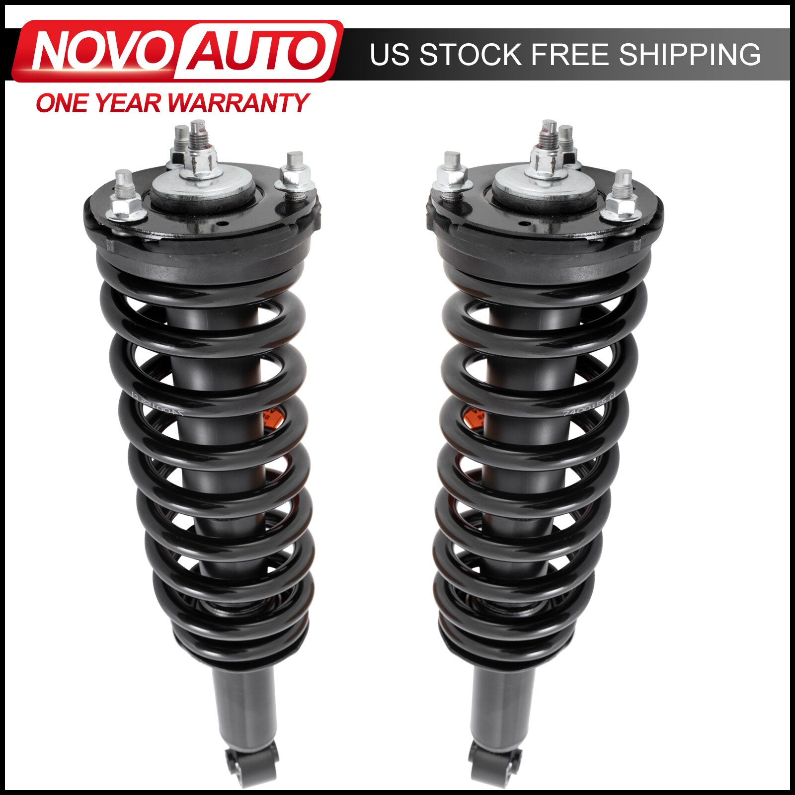 Pair Front Complete Struts Assembly Shocks For 2004-2012 Chevrolet ...