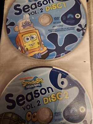 SpongeBob SquarePants: Season 6, Vol. 2 (DVD, 2010, 2-Disc Set ...