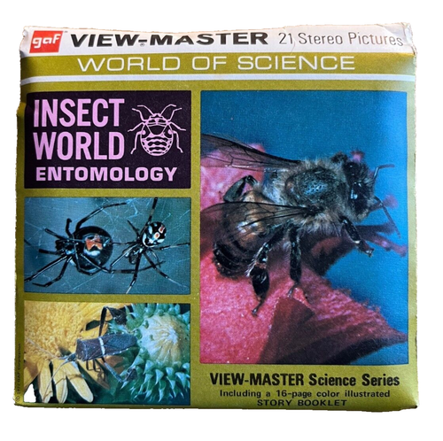 View Master -Insect World Entomology Science Series - 3 Reels Packet ...