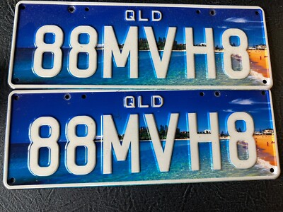 qld Queensland personalised number plates | eBay