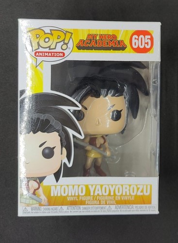 Momo Yaoyorozu Funko Pop Animation 605 NIB vinyl figure My Hero ...