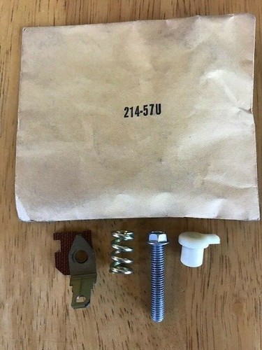 CARTER 214-57U IDLE SPEED SCREW, SPRING, TERMINAL AND INSULATOR PKG ...