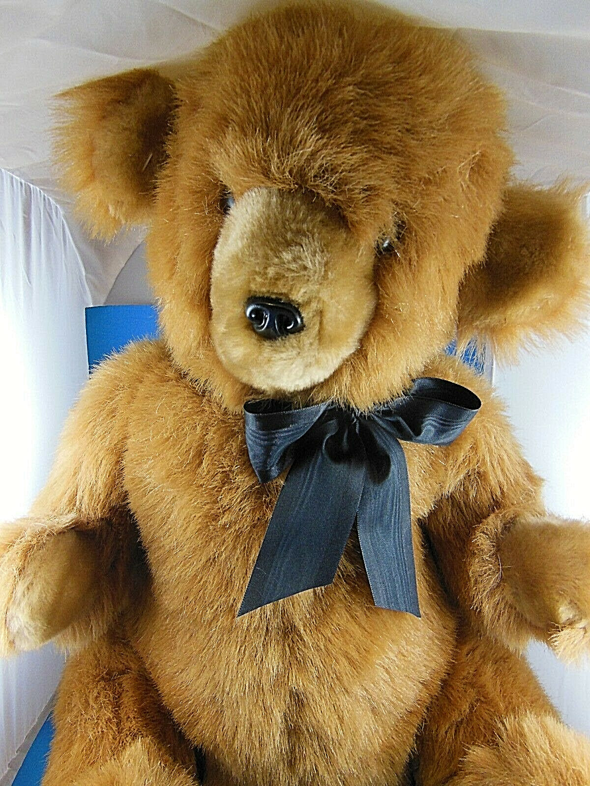 Teddy Bear Falco Plush N Stuff Vintage 1977 Large 19 inch Golden Brown ...