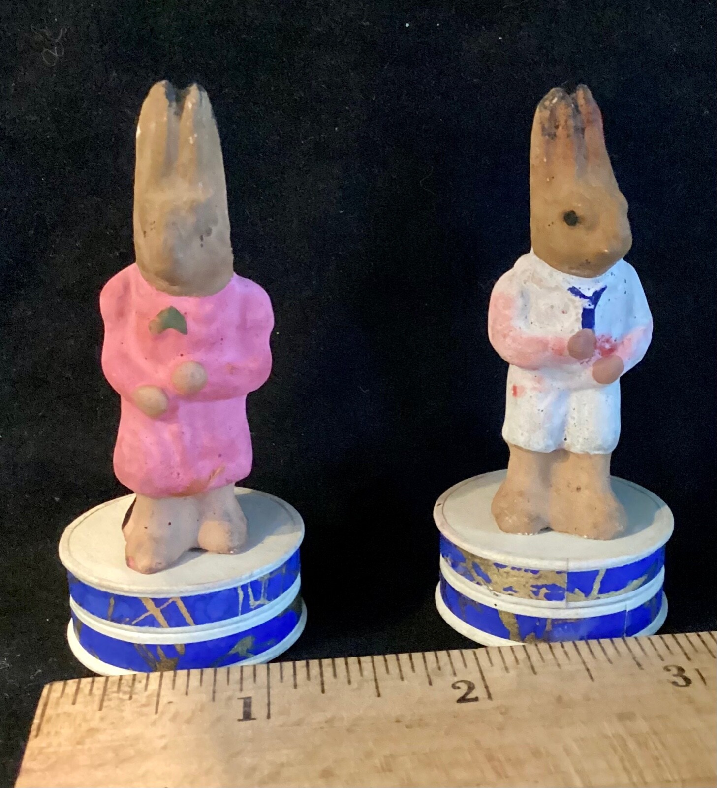 Antique German Easter Rabbits Candy Containers (pair) | eBay