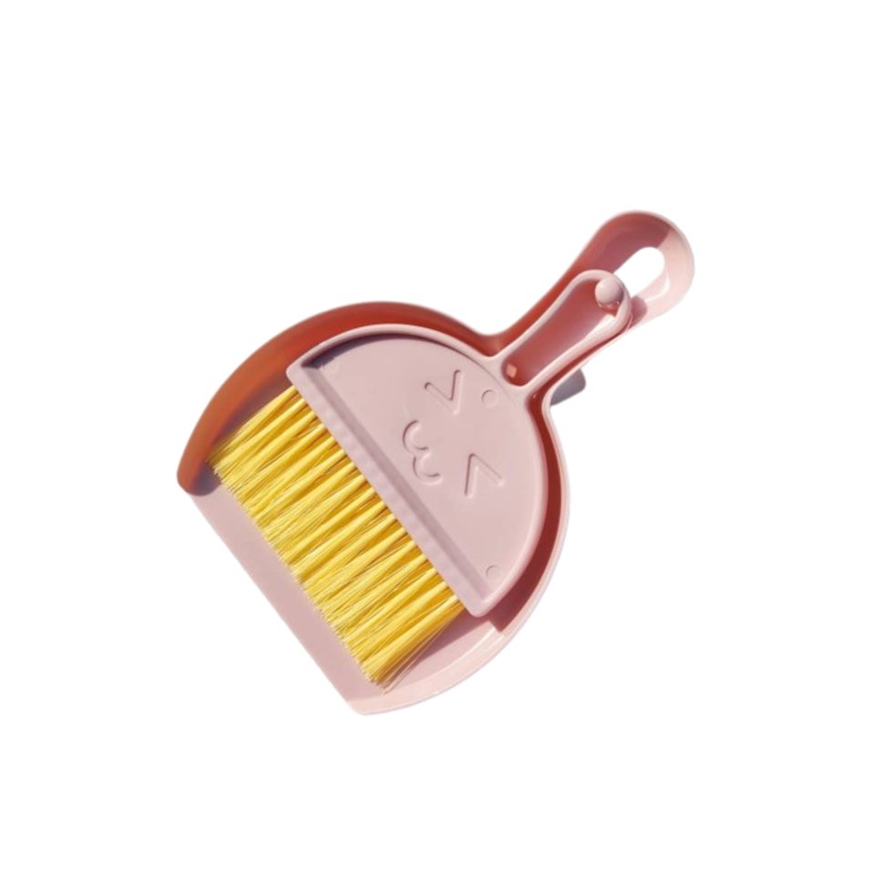Mini Dustpan and Brush 1 Set, Small Broom and Dustpan Cleaning Set ...
