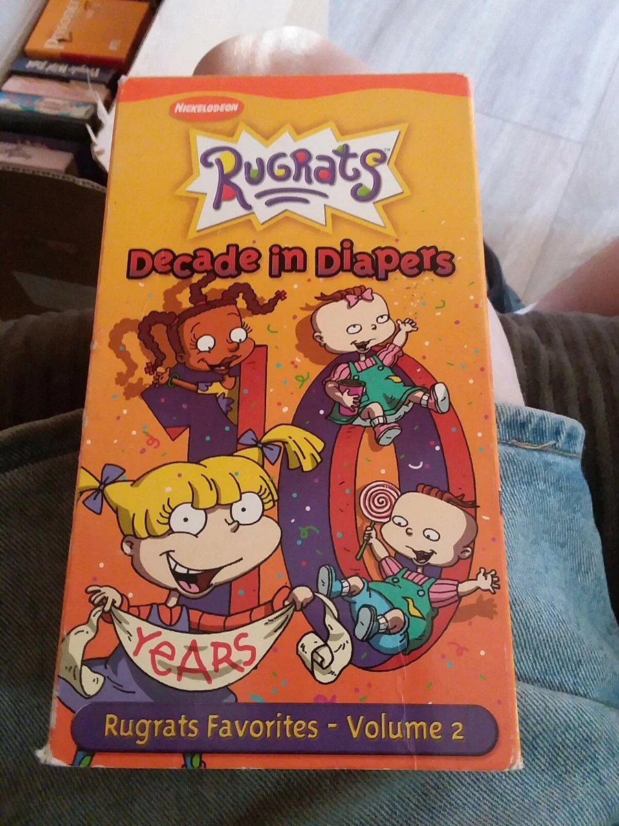 Rugrats Decade In Diapers Vhs