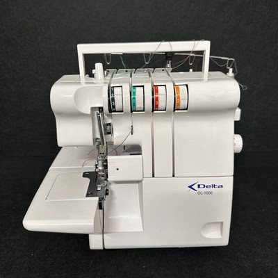 Overlocker sewing machine Delta OL-1000 Boxed PAT Tested t2559 | eBay UK