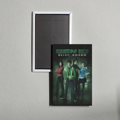 Ben 10 Alien Swarm Mini Movie Poster Fridge Locker Magnet | eBay