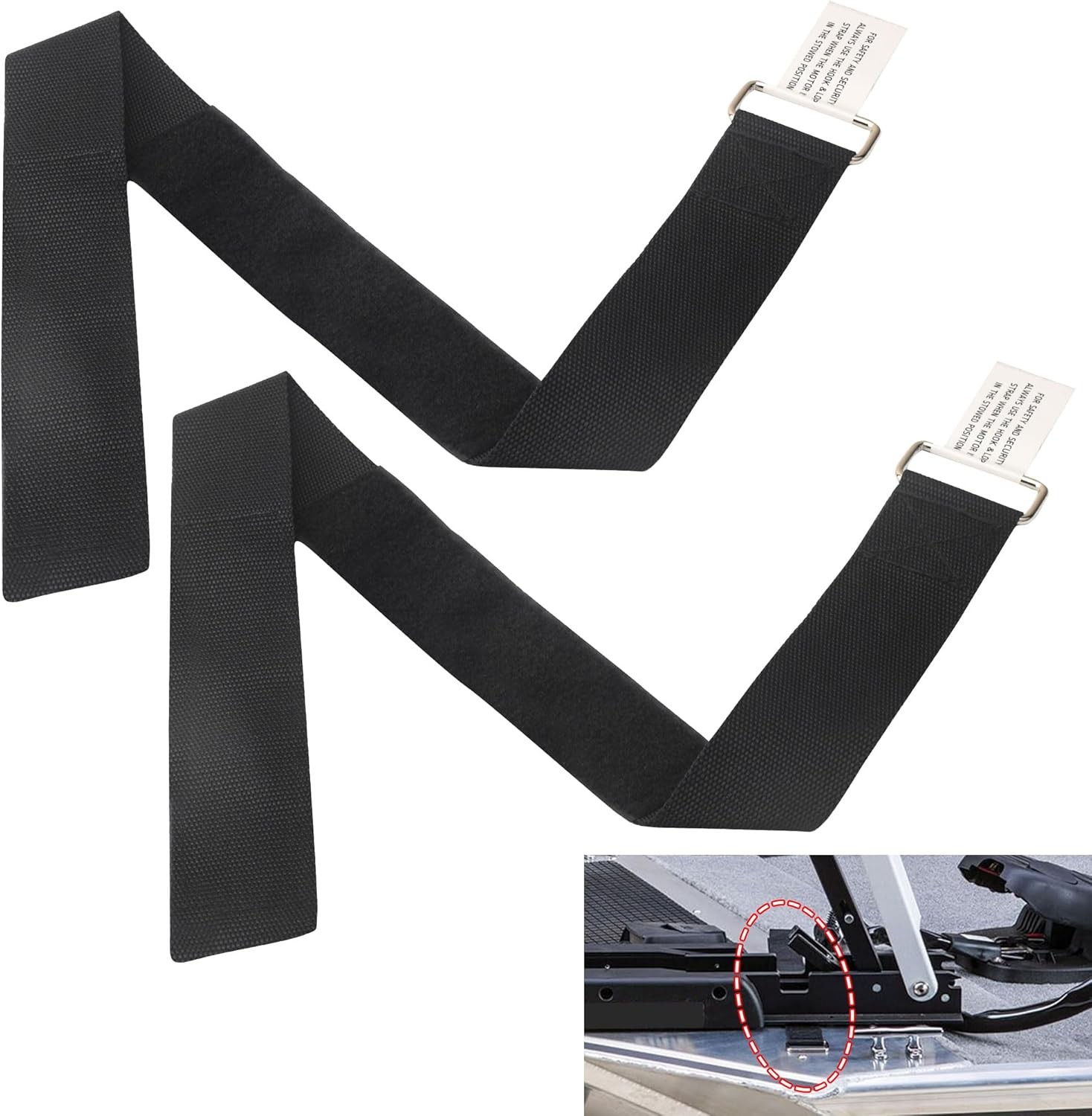2 Pack 2773806 33" Hold Down Strap Compatible with Minn Kota Trolling ...