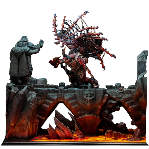 Skarbrand the Bloodthirster painted figure Age of Sigmar Pre-Sale ...