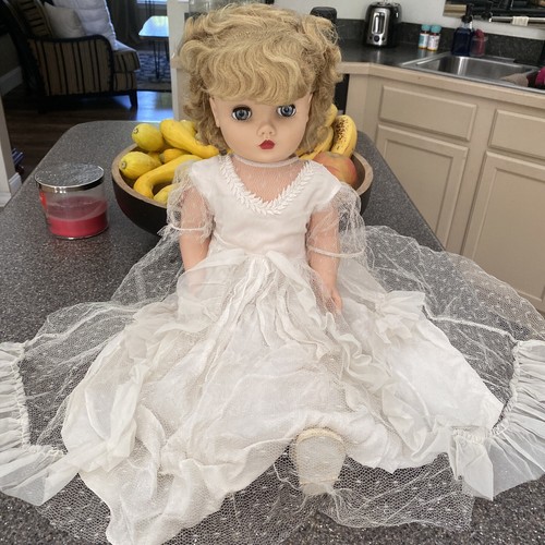 Vintage Sayco 1955 Glamour Bride Walker Cry Doll Original | eBay