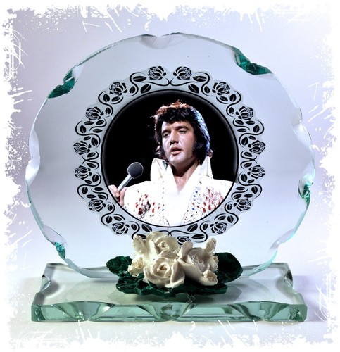 Elvis Presley, Jailhouse Rock, Cut Glass Plaque Ltd Edition Cellini ...