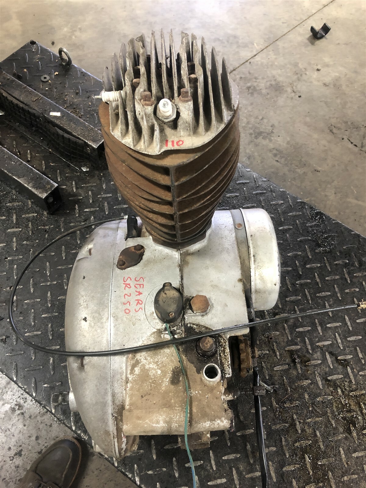 67 Sears Allstate Puch SR250 SR 250 Twingle Engine Motor | eBay