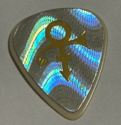 Prince Guitar Pick The Artist Symbol Concert Tour Stage-Used Plectrum ...
