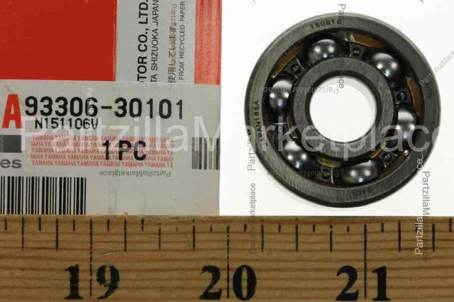 93306-30101-00 Yamaha Bearing 933063010100 Genuine OEM Part for sale ...