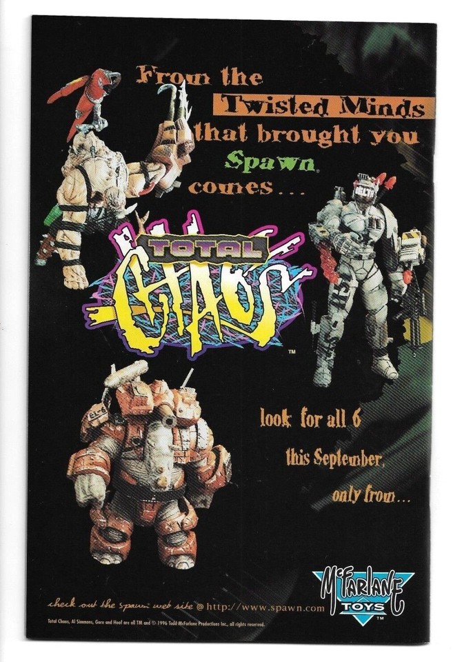 SPAWN #50 Todd McFarlane, Greg Capulo 1996, 42 pages Image, 9.2 NM- | eBay