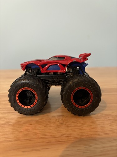 Monster Jam Spider-Man Monster Truck 1/64 READ | eBay