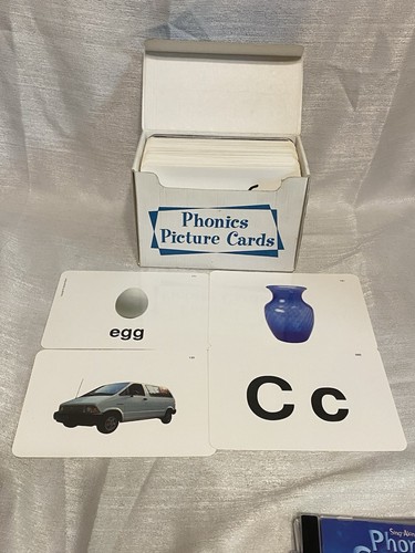 Basic Picture Cards Phonics Flashcards 170+ Cards, | eBay