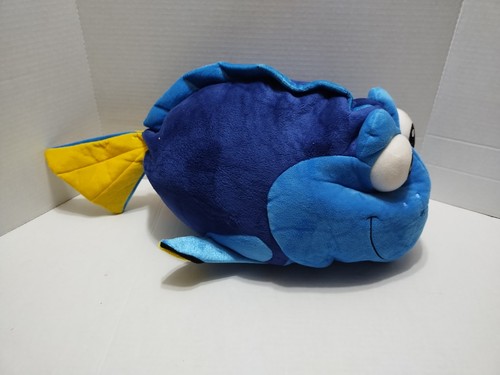 Disney Parks Nemo & Dory Plush Flips Reversible Toy Pillow Orange Blue ...