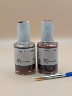For Toyota Code 3U5 Emotional Red (2 Layer) Touch Up Paint +Free Fine ...