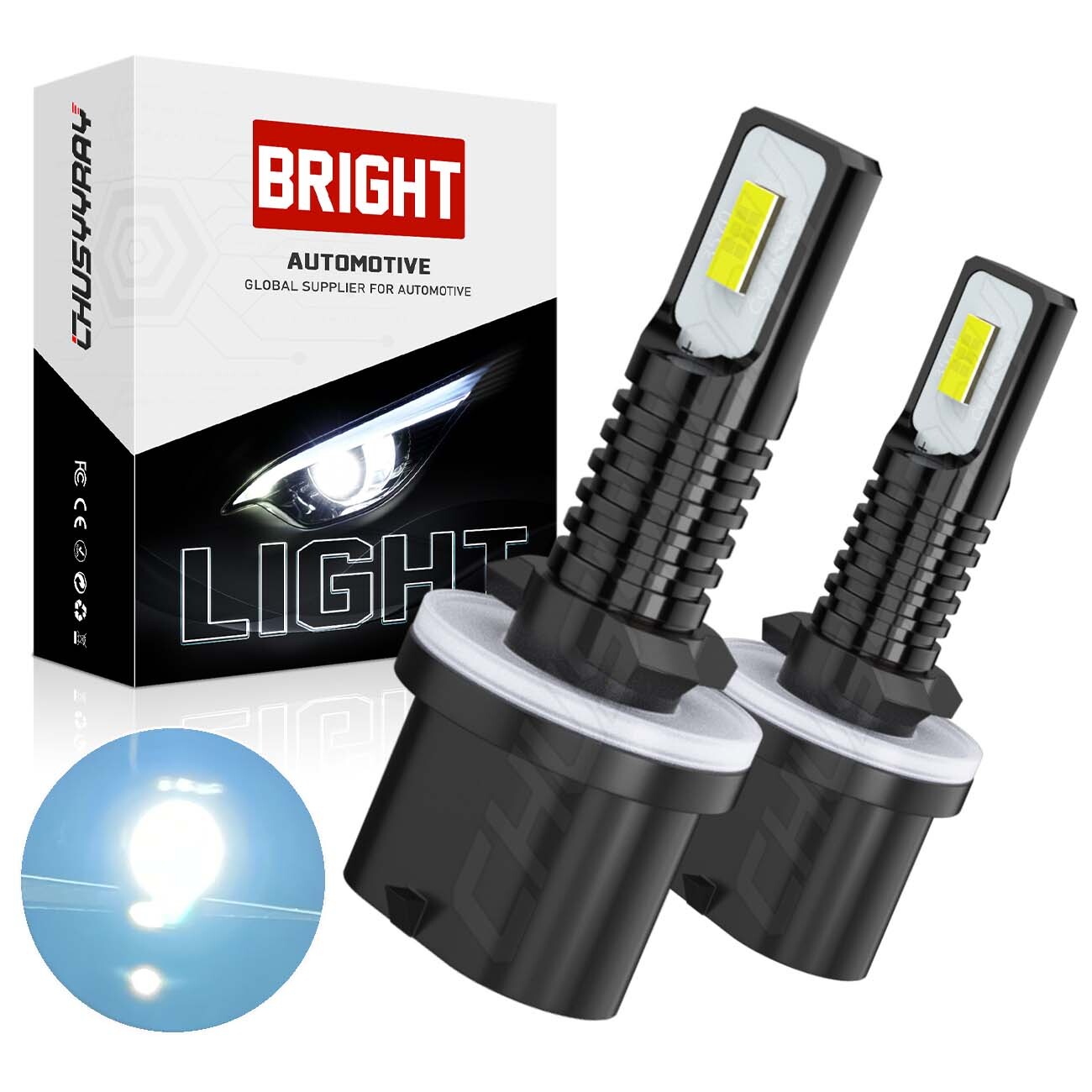 For Dodge Dakota 1998-2000 2pc LED 880 Fog Lights Bulbs conversion Kit ...