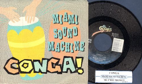 Miami Sound Machine - Conga Epic 5457 PS Vinyl 45 rpm Record | eBay