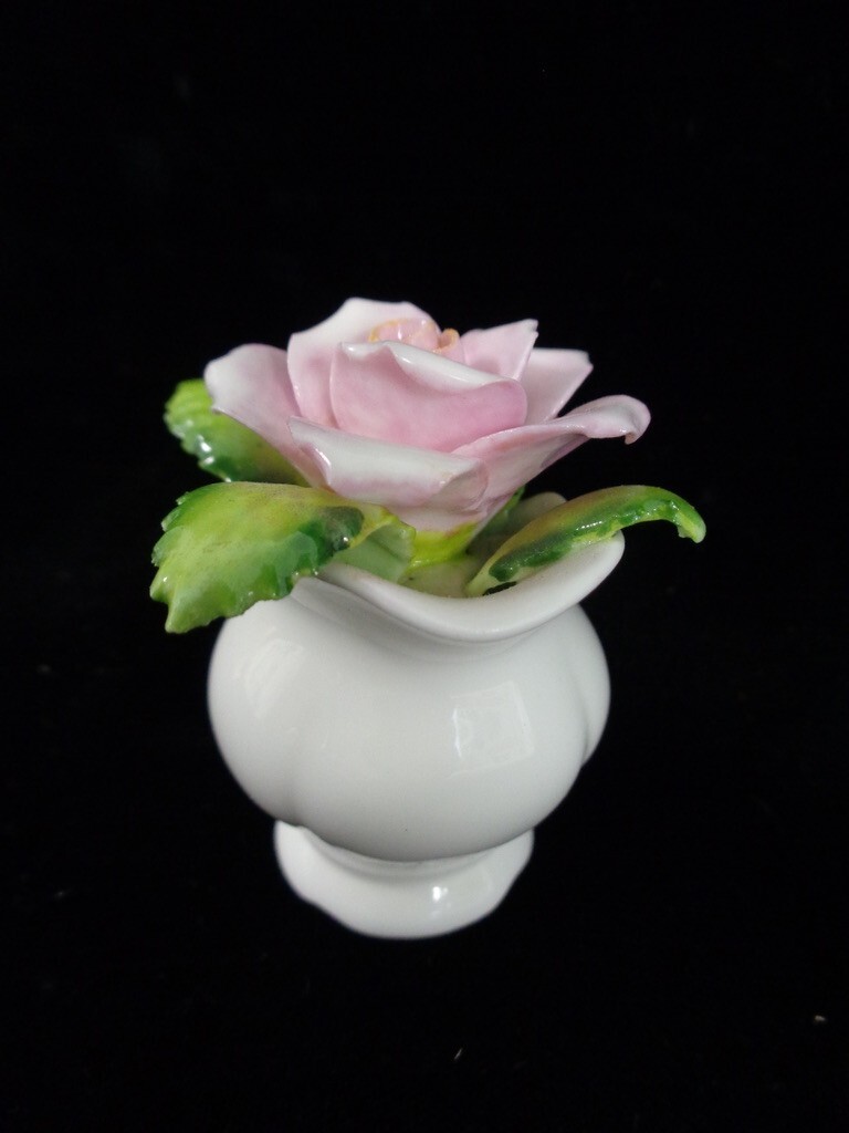 Vtg Lefton Royal Dover Pitcher with Roses Bone China Figurine | eBay