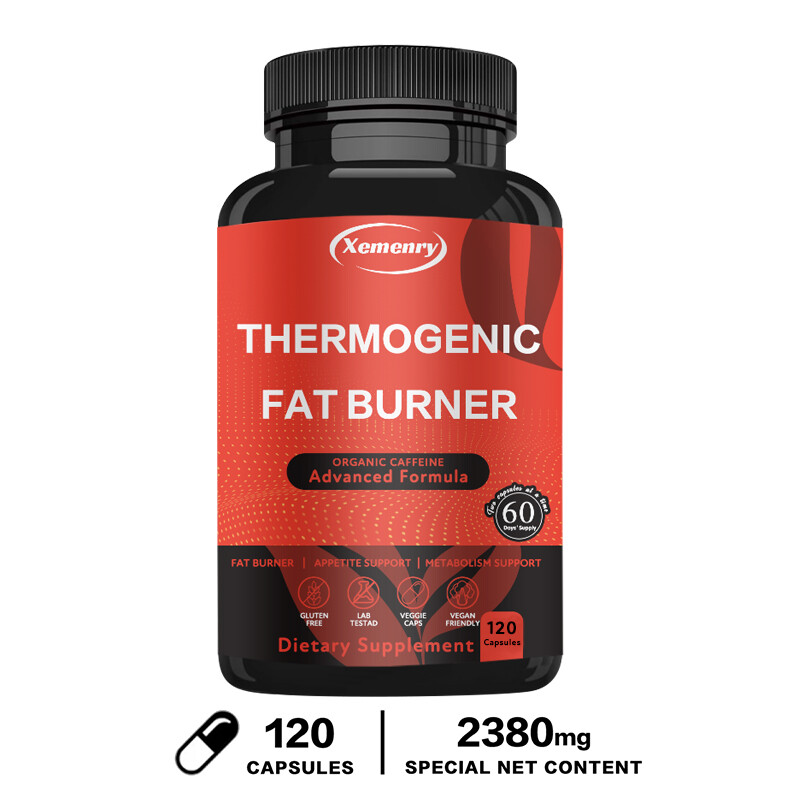 Thermogenic Fat Burner - Weight Loss Support, Suppress Appetite, Energy ...