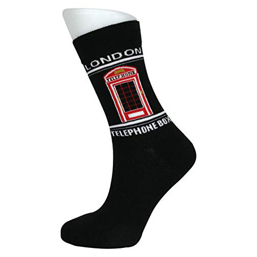 Union Jack Vintage London Bus Big Ben Unisex Cotton Calf Novelty Fun ...