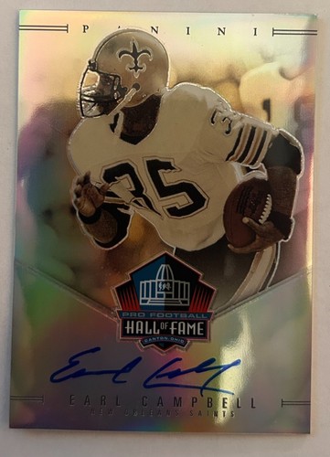 2023 Panini Prizm Earl Campbell Hall of Fame Autograph /50 | eBay