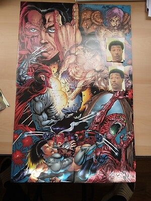 FAUST/777 THE WRATH #1,2,3,4 (AVATAR 1999) CONNECTING COVER SET TIM ...