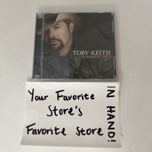 TOBY KEITH 35 BIGGEST HITS CD 35 Track 2 Disc Set - Brand New Sealed in ...