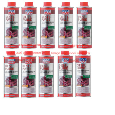 x10 PACK 500 ml Can Liqui Lubro Moly DIESEL PURGE Fuel Additive ...