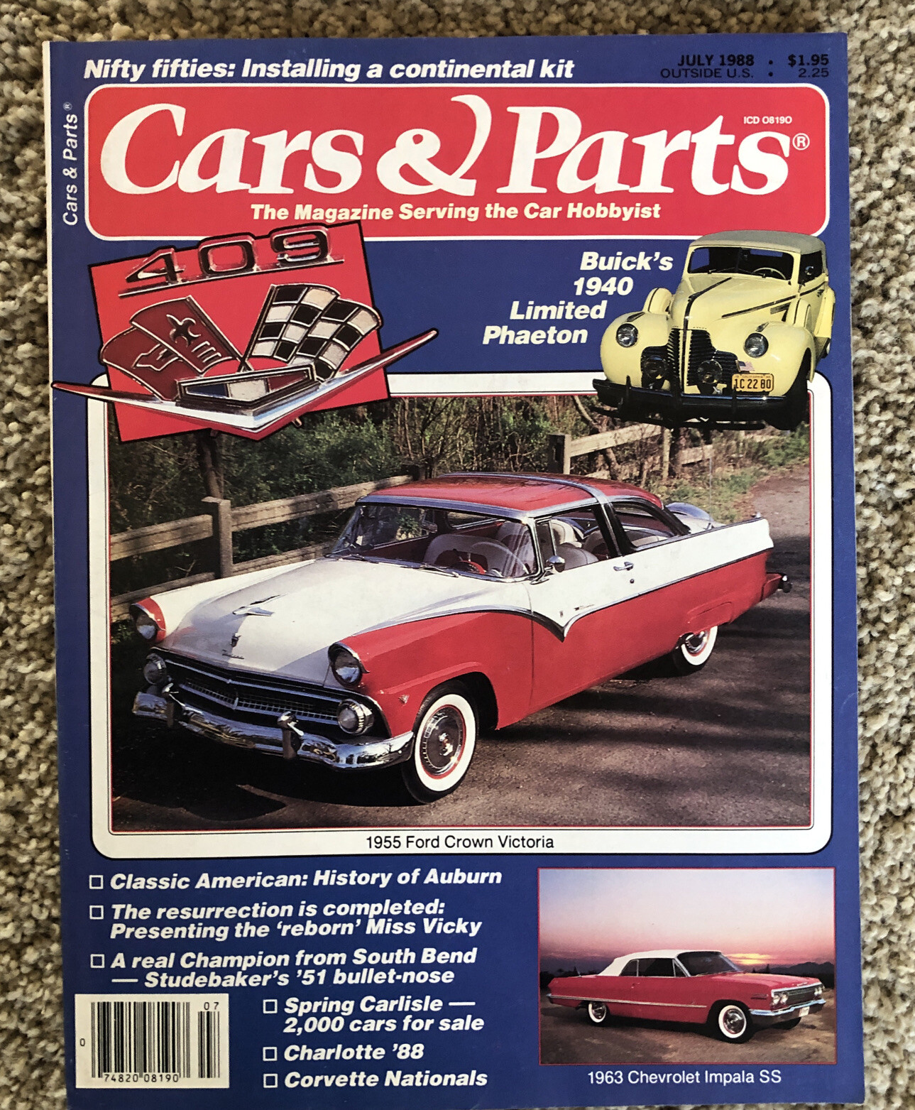 7- Cars and Parts Magazines from 1988 info on 50s & 60s for the Car ...
