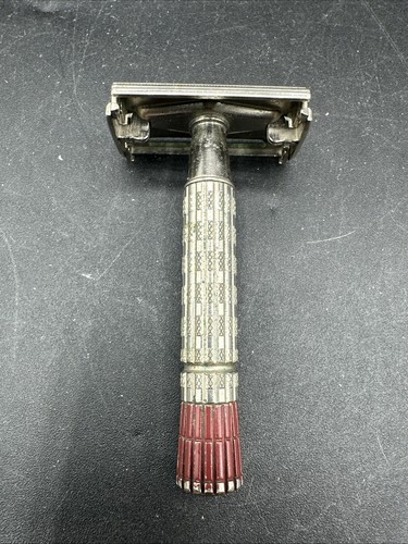 Neat Vintage 1956 Gillette Red Tip Super Speed Safety Razor B 1 | eBay