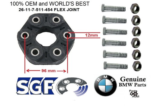 Driveshaft Shaft Flex Disc Joint Fits BMW E36,E3 " SGF " OEM 100% BEST ...