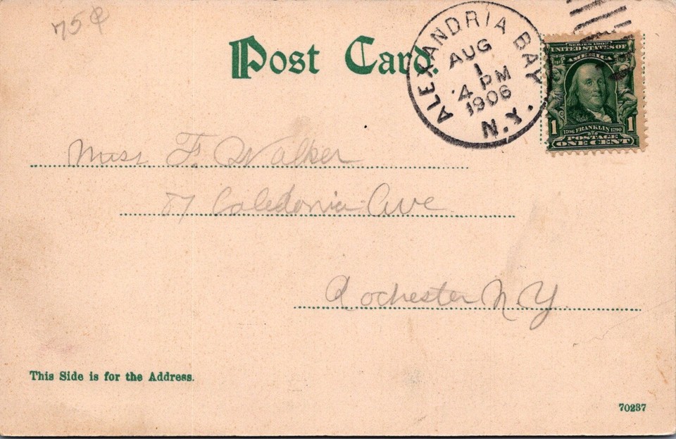 Captain Visger Line Thousand Islands New York NY 1906 Excursion Boats ...