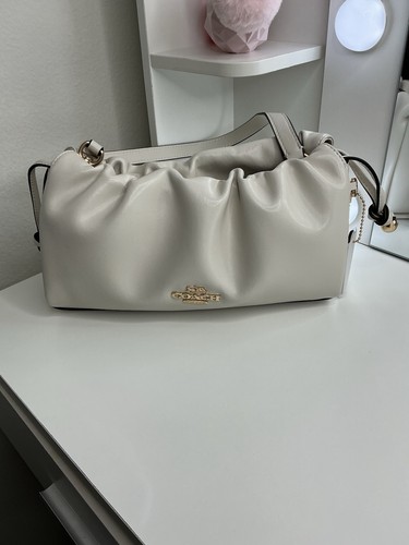 Coach Faye Shoulder Bag CV529 NWT Leather Wear 3 Ways FAST SHIPPING | eBay