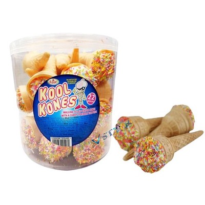 Rose Kool Kones Marshmallow Wafer Ice Cream 22 Cones Full Tub | eBay UK