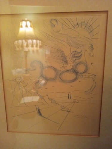 An Original Salvador Dali Pegasus In Flight With Angel Etching | eBay