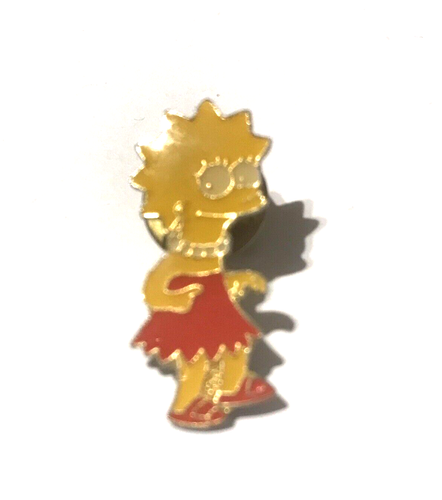 THE SIMPSONS - LISA SIMPSON ENAMEL PIN BADGE | eBay UK