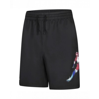PANTALONCINI JORDAN BAMBINO MJ ESSENTIALS POOLSIDE "BLACK" 95D856-023 ...