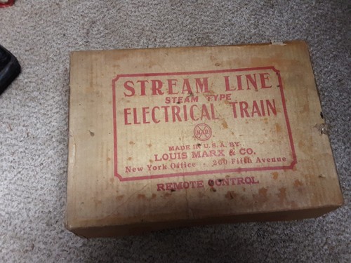 Vintage Louis Marx Stream Line Electrical Train Set with Track ...