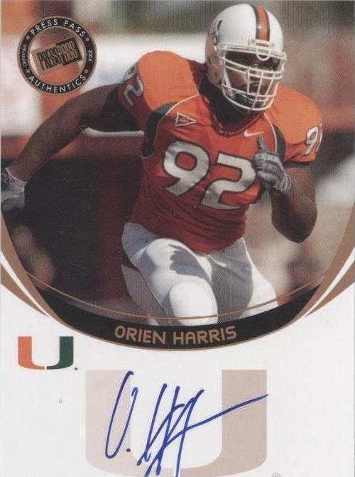 2006 Press Pass - Autographs Orien Harris Bronze (AU, RC) for sale ...