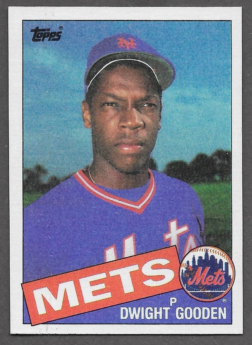 1985 Topps #620 Dwight Gooden RC Mets Rookie Card CENTERED NM-MT OR ...