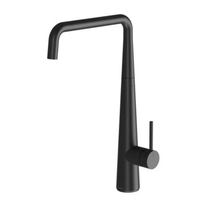Phoenix Tapware Erlen Kitchen Sink Mixer Tap Side Lever Matte Black 132 ...
